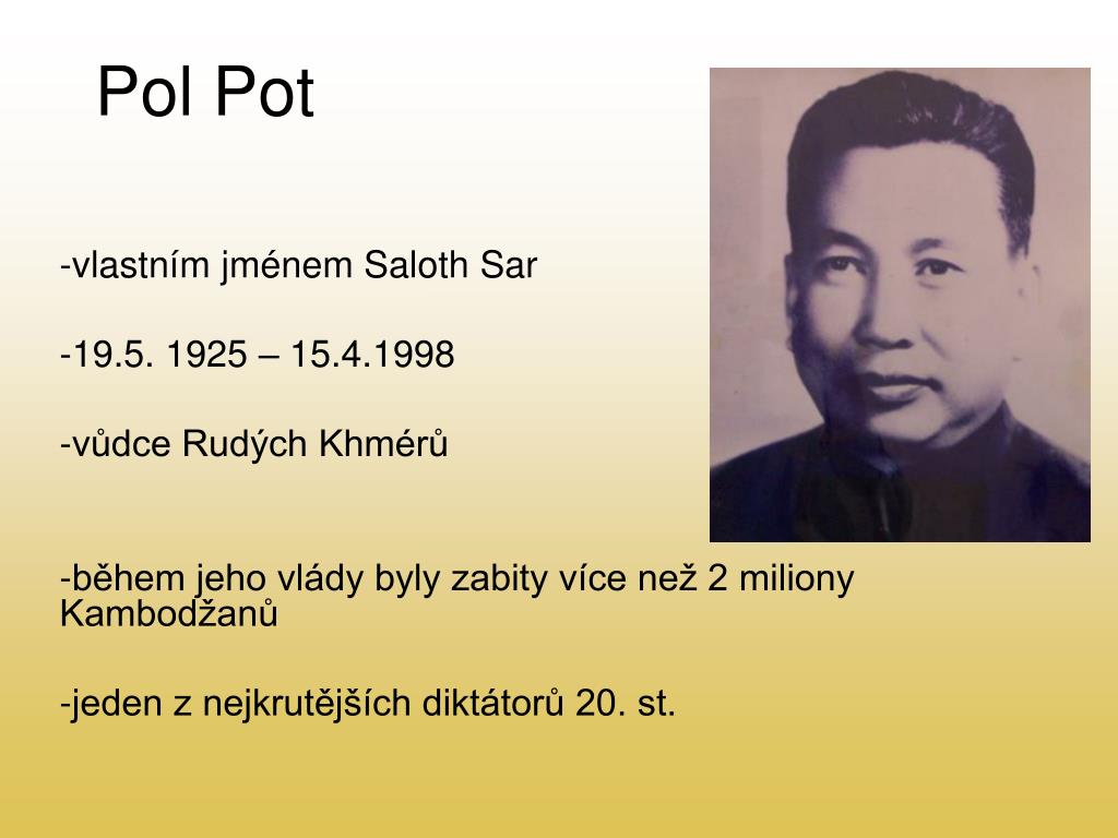 PPT - Pol Pot PowerPoint Presentation, free download - ID:4731219