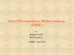 PPT - Close Range Digital Photogrammetry - an introduction- PowerPoint ...
