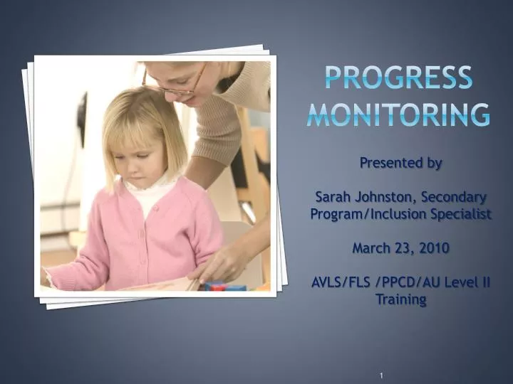 PPT Progress Monitoring PowerPoint Presentation Free Download ID 
