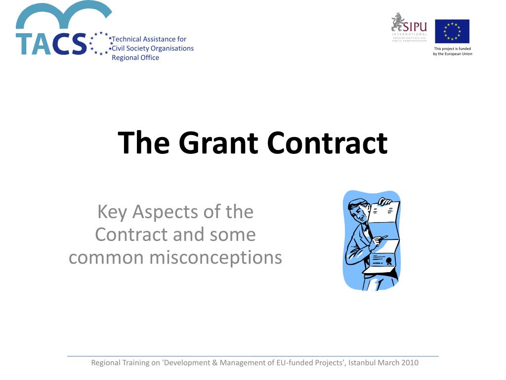 PPT - The Grant Contract PowerPoint Presentation, free download - ID ...