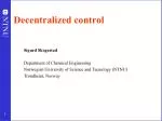 PPT - The dos and don’ts of distillation column control Sigurd ...