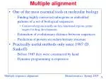 PPT - Multiple alignment method PowerPoint Presentation, free download ...