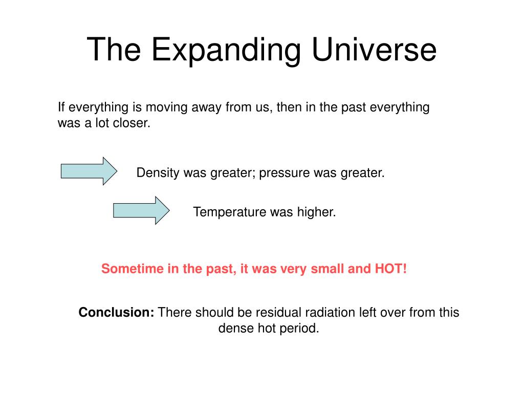 PPT - The Expanding Universe PowerPoint Presentation, free download ...
