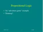 PPT - Propositional Logic PowerPoint Presentation, free download - ID ...