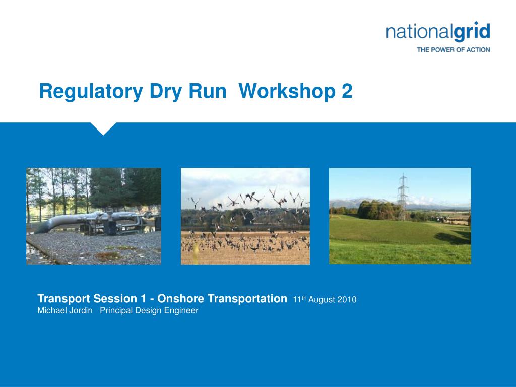 PPT - Regulatory Dry Run Workshop 2 PowerPoint Presentation, free ...