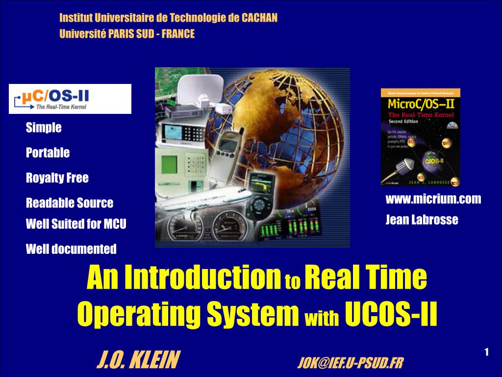 PPT - An Introduction to Real Time Operating System with UCOS-II ...