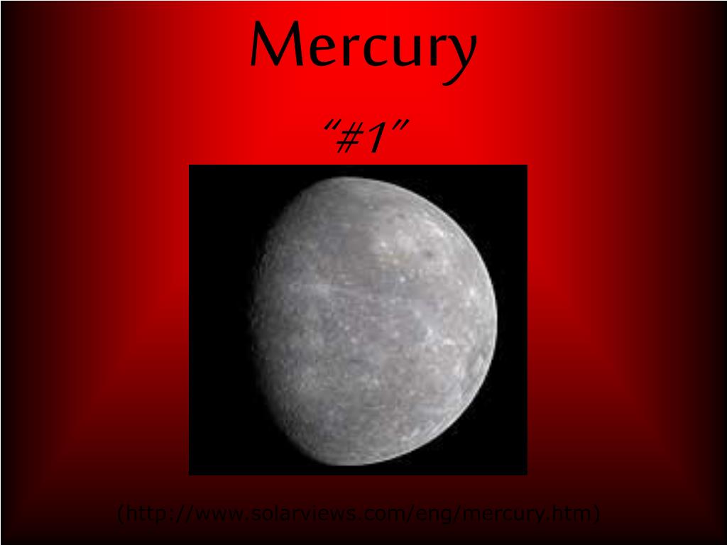 PPT - Mercury PowerPoint Presentation, free download - ID:4751054