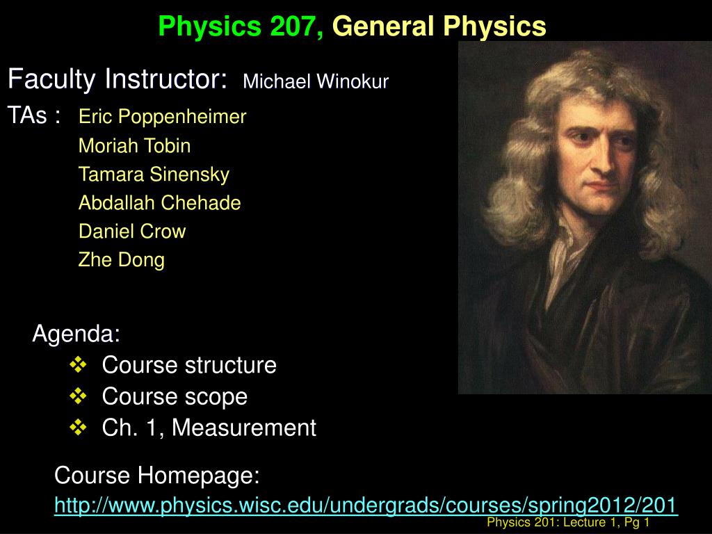 PPT - Physics 207, General Physics PowerPoint Presentation, free ...