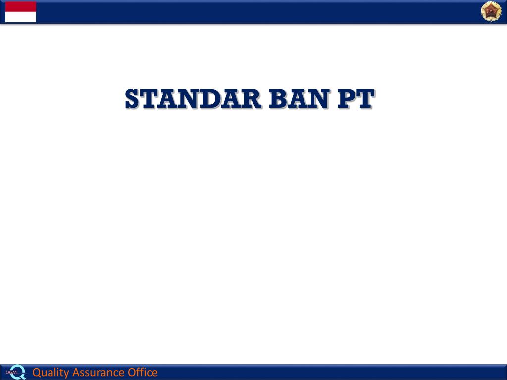 PPT - STANDAR BAN PT PowerPoint Presentation, free download - ID:4751325