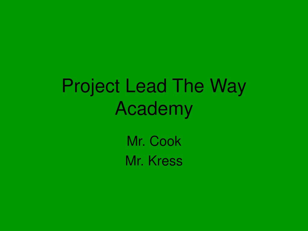 PPT - Project Lead The Way Academy PowerPoint Presentation, free ...