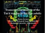 PPT - Transcriptome analysis PowerPoint Presentation, free download ...