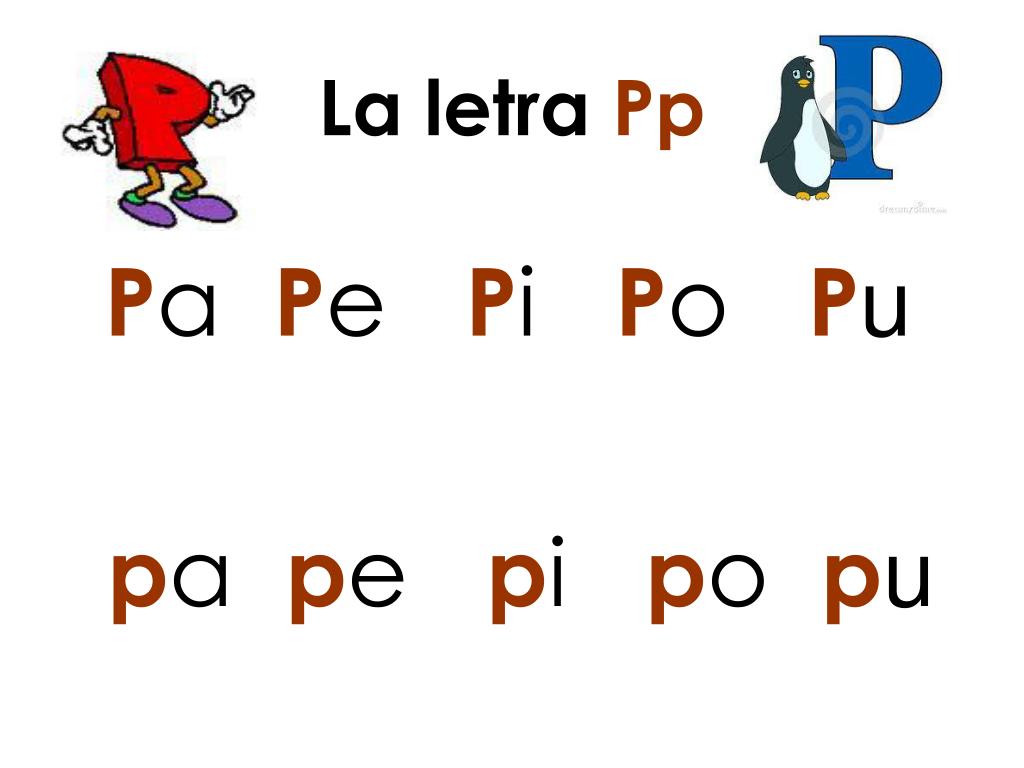 PPT - La letra Pp PowerPoint Presentation, free download - ID:4758199