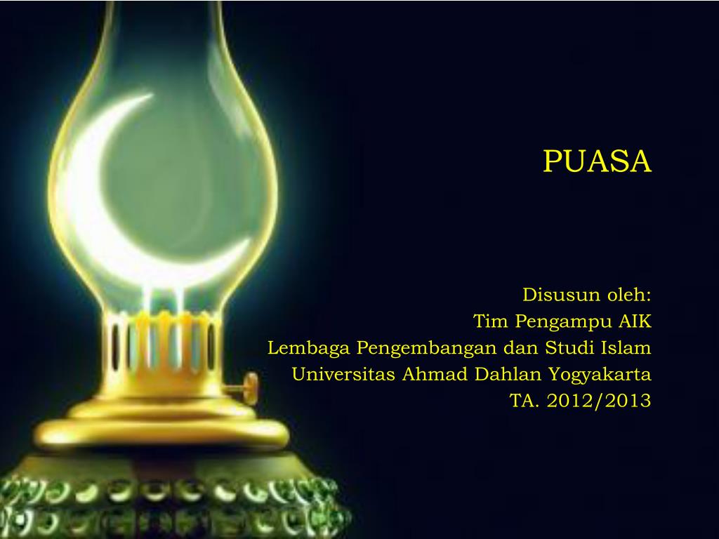 PPT - PUASA PowerPoint Presentation, free download - ID:4758348