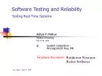 PPT - Chapter 10 Reliability Testing PowerPoint Presentation, free ...