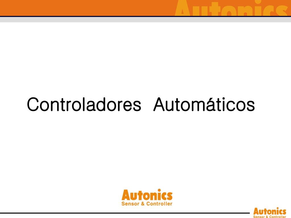 PPT - Controladores Automáticos PowerPoint Presentation, free download ...