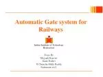 PPT - Automatic Railway Gate Control System PowerPoint Presentation ...