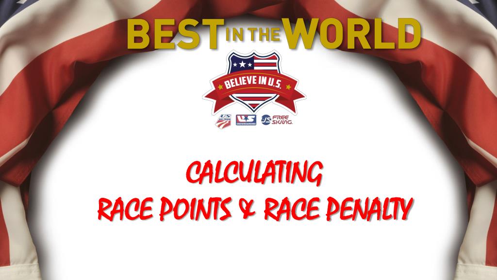 PPT - CALCULATING RACE POINTS & RACE PENALTY PowerPoint Presentation ...