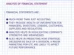 PPT - TOOLS OF FINANCIAL STATEMENT ANALYSIS PowerPoint Presentation ...