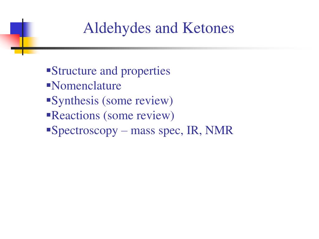 PPT - Aldehydes and Ketones PowerPoint Presentation, free download - ID ...