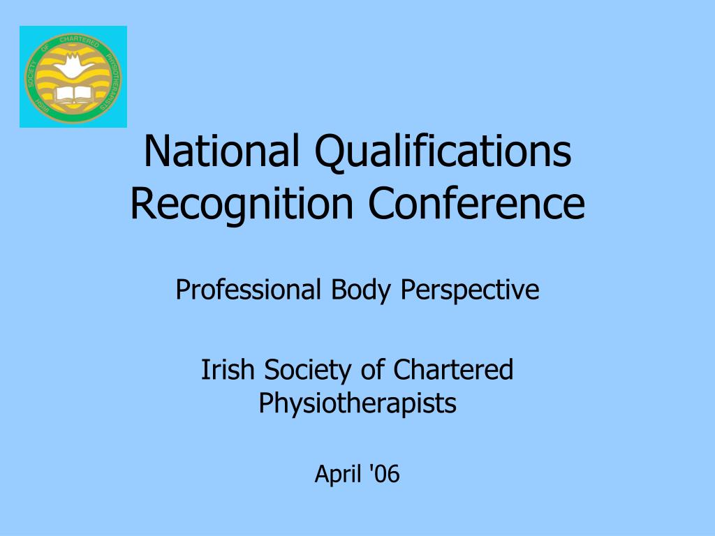 PPT - National Qualifications Recognition Conference PowerPoint ...