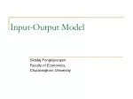 PPT - Leontief’s Input-Output Model PowerPoint Presentation, free ...