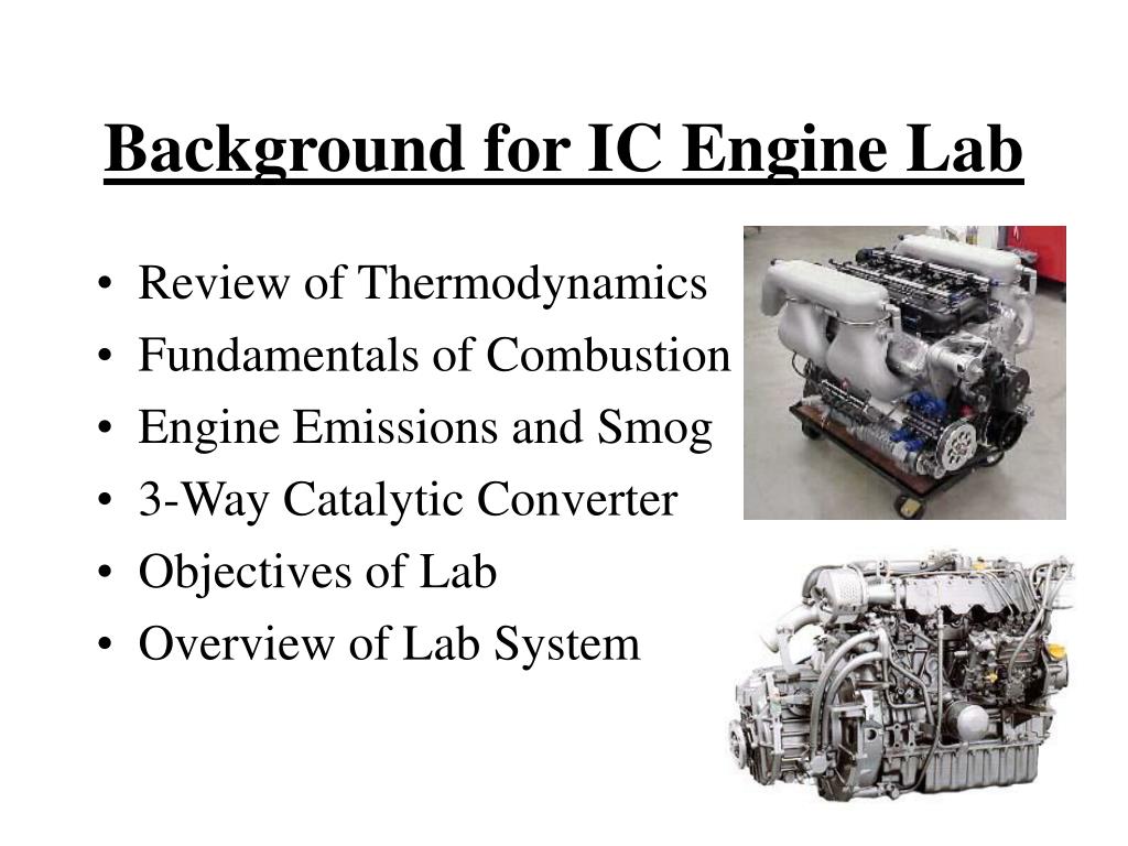 PPT - Background for IC Engine Lab PowerPoint Presentation, free ...
