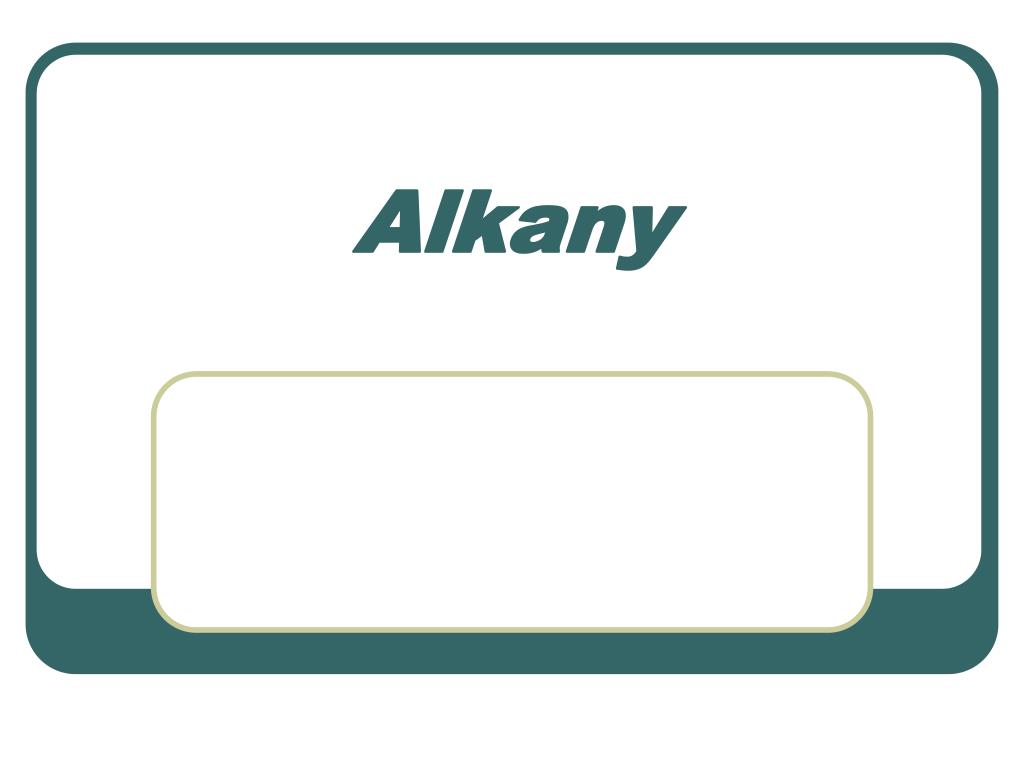 PPT - Alkany PowerPoint Presentation, free download - ID:4766555
