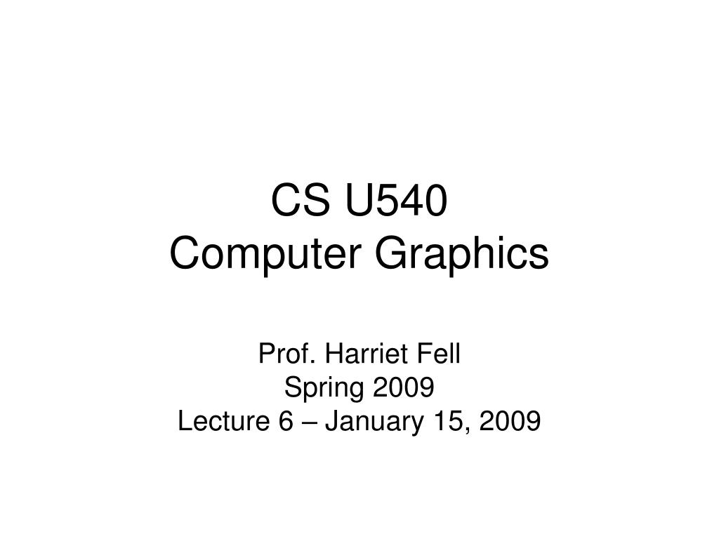 PPT - Introduction to Drawing Circles: Midpoint Circle Algorithm in ...