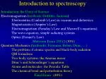 PPT - Introduction to optical spectroscopy PowerPoint Presentation ...