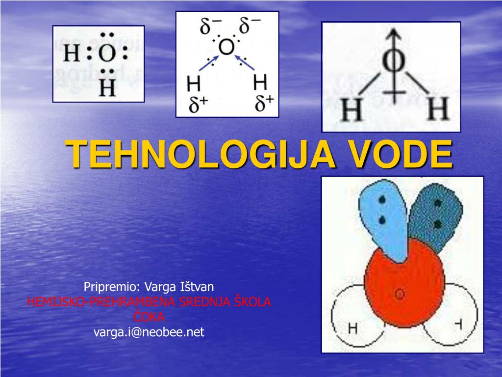 PPT - TEHNOLOGIJA VODE PowerPoint Presentation, free download - ID:4772113