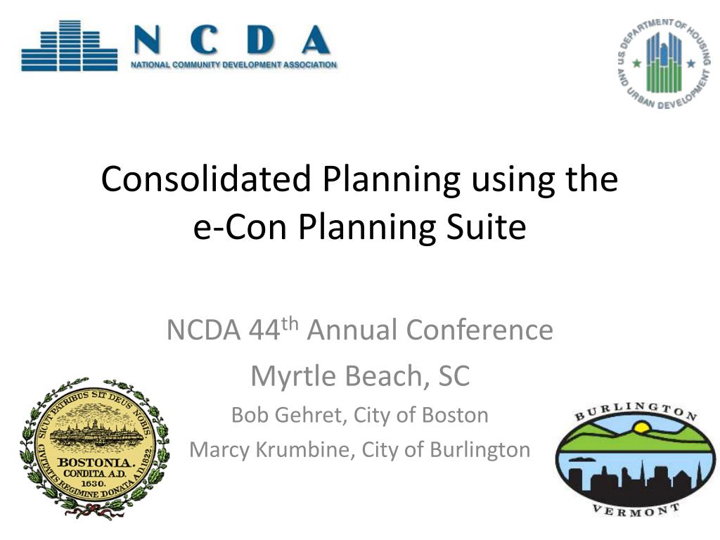 PPT - Consolidated Planning using the e-Con Planning Suite PowerPoint ...