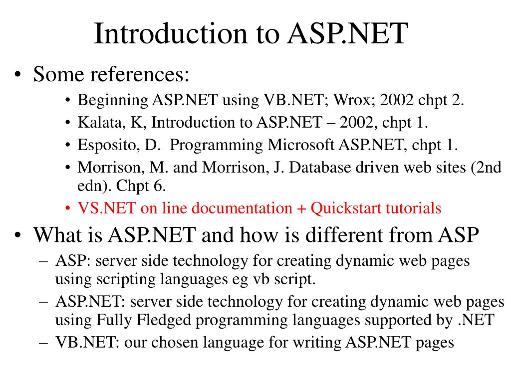 PPT - Introduction to ASP.NET PowerPoint Presentation, free download ...