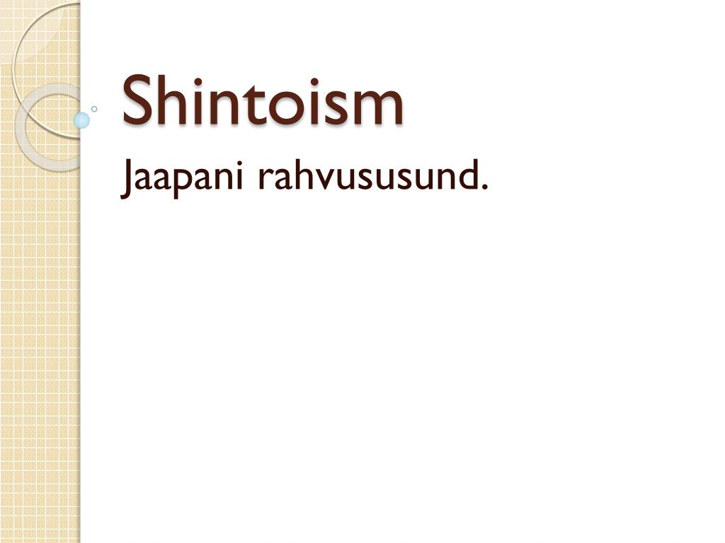 PPT - Shintoism PowerPoint Presentation, free download - ID:4781262