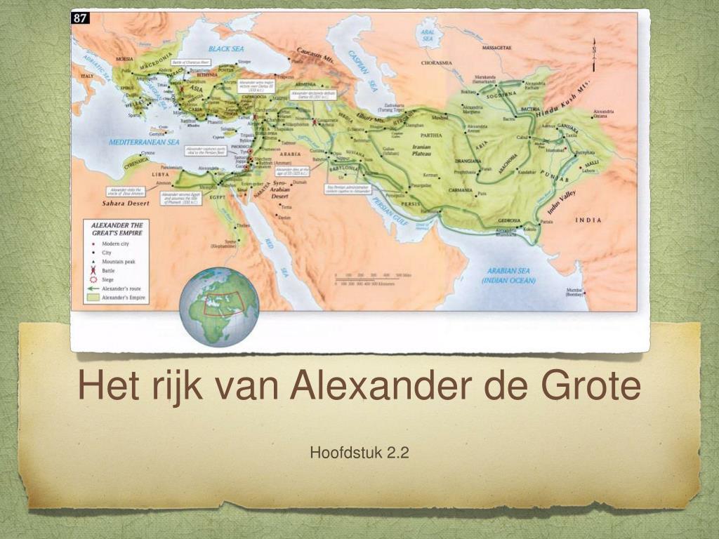PPT - Het rijk van Alexander de Grote PowerPoint Presentation, free ...