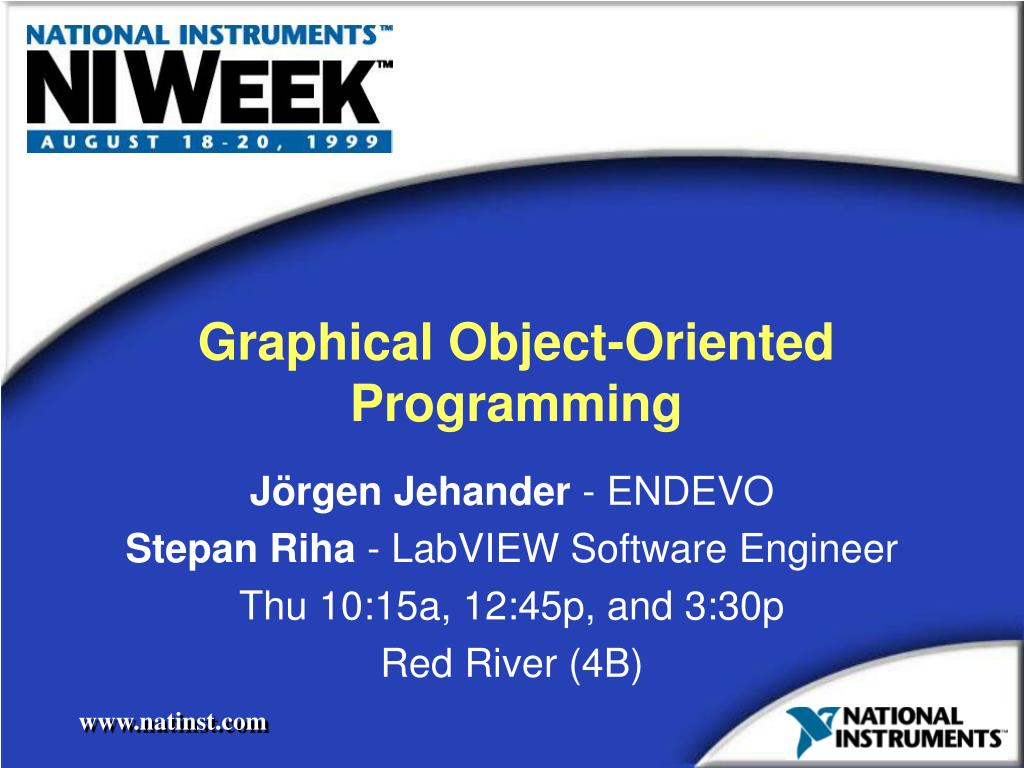 PPT - Graphical Object-Oriented Programming PowerPoint Presentation ...