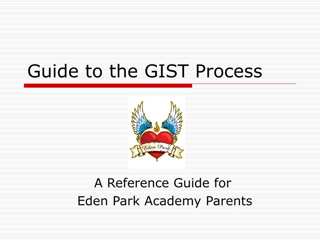 PPT - Guide to the GIST Process PowerPoint Presentation, free download ...