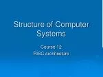 PPT - Complex Instruction Set Computer (CISC) PowerPoint Presentation ...