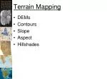 PPT - Terrain Mapping and Analysis PowerPoint Presentation, free ...