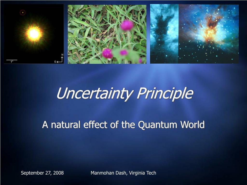 PPT - Uncertainty Principle PowerPoint Presentation, free download - ID ...