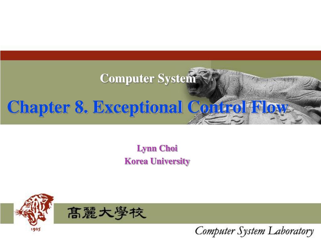 PPT - Computer System Chapter 8. Exceptional Control Flow PowerPoint Presentation - ID:4789668
