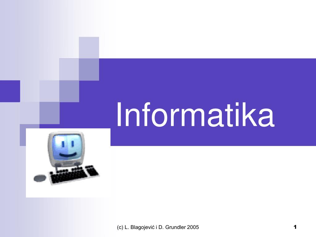 PPT - Informatika PowerPoint Presentation, free download - ID:4790625