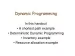 PPT - Dynamic Programming PowerPoint Presentation, free download - ID ...
