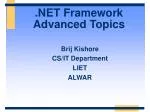 PPT - Advanced Porting The Framework PowerPoint Presentation, free ...