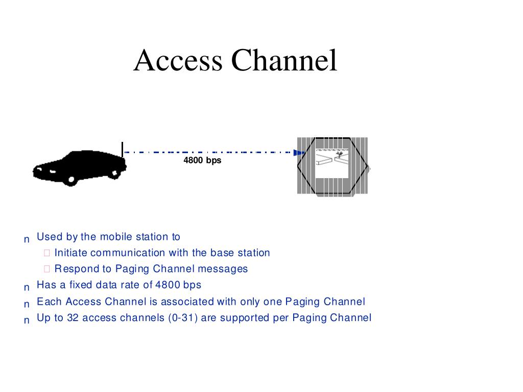 PPT - Access Channel PowerPoint Presentation, free download - ID:4793963