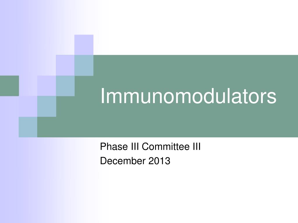 PPT - Immunomodulators PowerPoint Presentation, free download - ID:4795341
