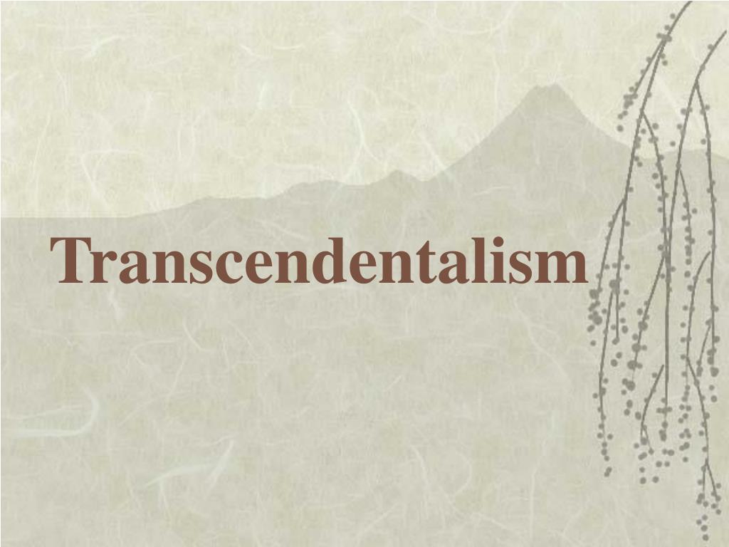 PPT - Transcendentalism PowerPoint Presentation, free download - ID:4796106