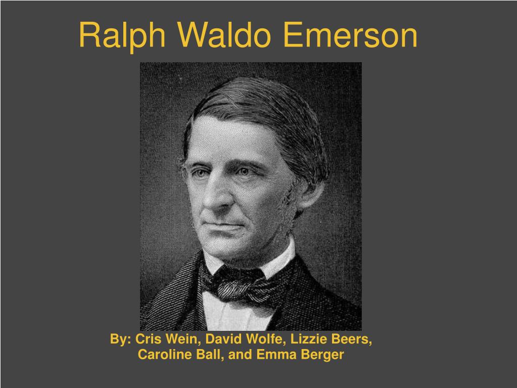 PPT - Ralph Waldo Emerson PowerPoint Presentation, free download - ID ...