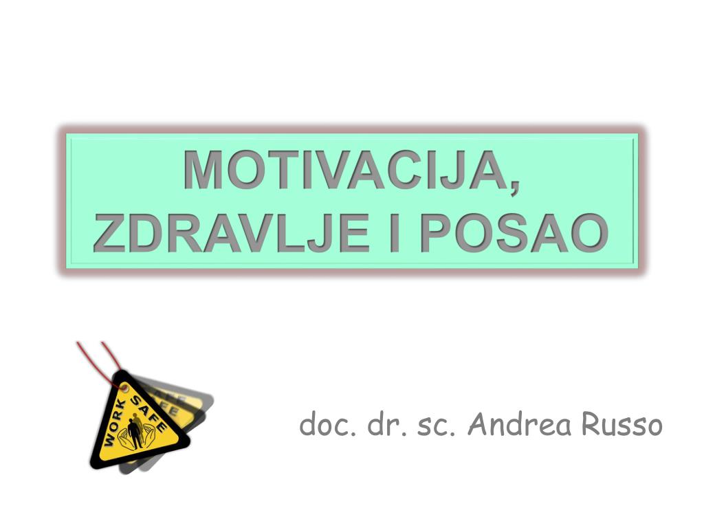 PPT - doc . dr. sc . Andrea Russo PowerPoint Presentation, free ...