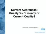 PPT - Quality Awareness PowerPoint Presentation, free download - ID:6224998