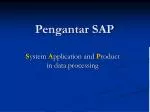 PPT - โครงสร้างและการควบคุมภายในของระบบ SAP PowerPoint Presentation - ID:3505480